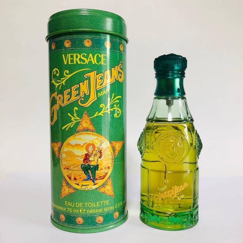 Jual New versace green jeans man edt 75ml RARE | Shopee Indonesia