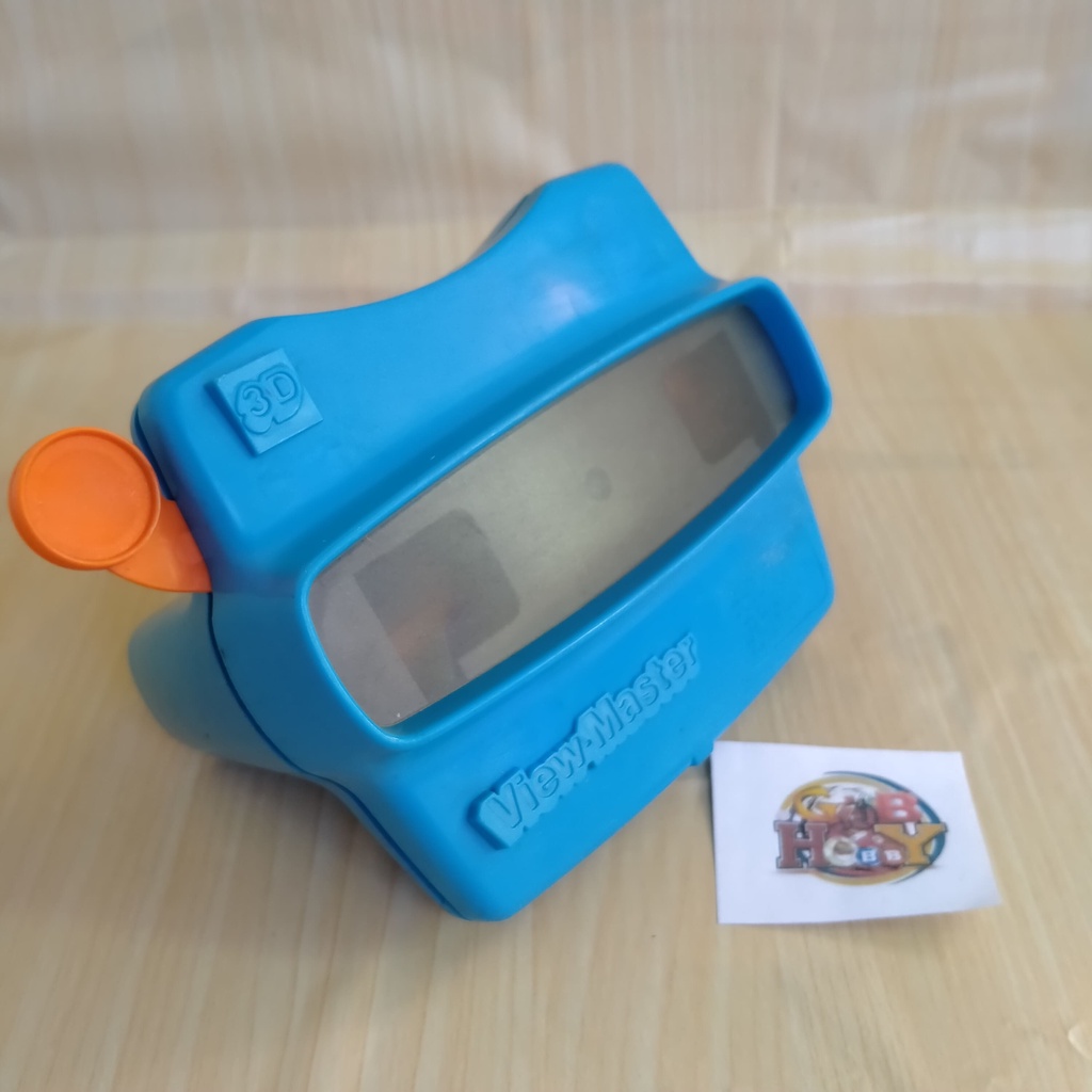 Jual ViewMaster 3D Model L - Blue Tyco View Master Rare Vintage 90s ...