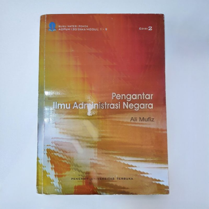 Jual Modul UT Pengantar Ilmu Administrasi Negara (ADPU4130) | Shopee Indonesia