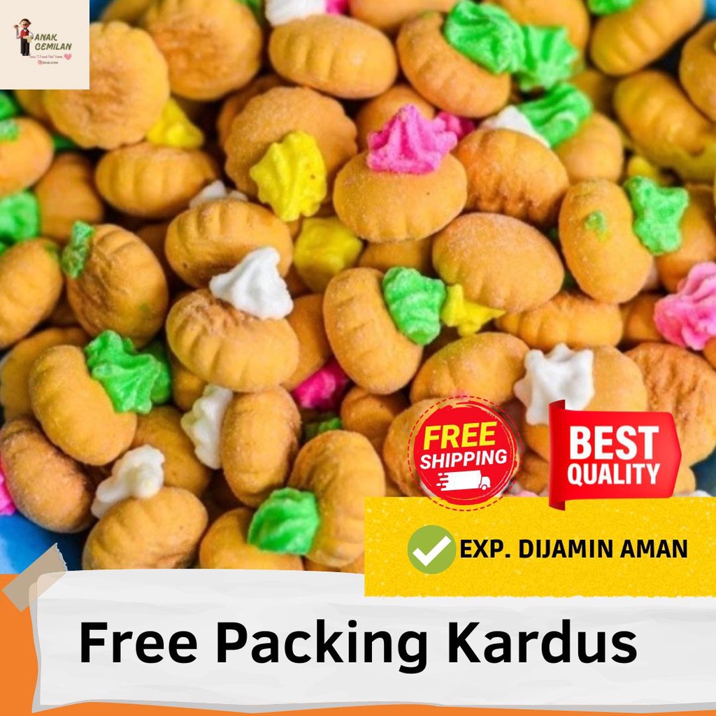 Jual KUE GEMROSE 1Kg/ KUE GAMEROSE 500gr /KUE GEMROSE 250gr / Kue Bunga ...