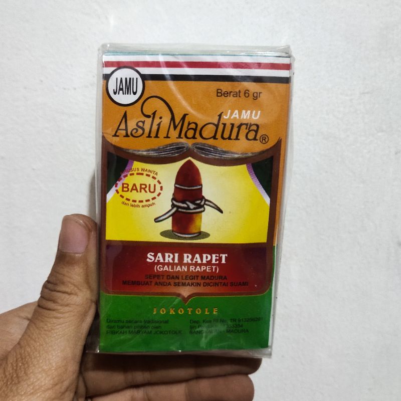 Jual JAMU ASLI MADURA GALIAN RAPET (isi 10 bungkus) | Shopee Indonesia