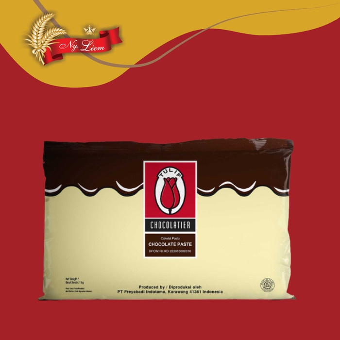 Jual TULIP Dark Chocolate Filling / Chocolate Paste / Pasta Cokelat 1 ...
