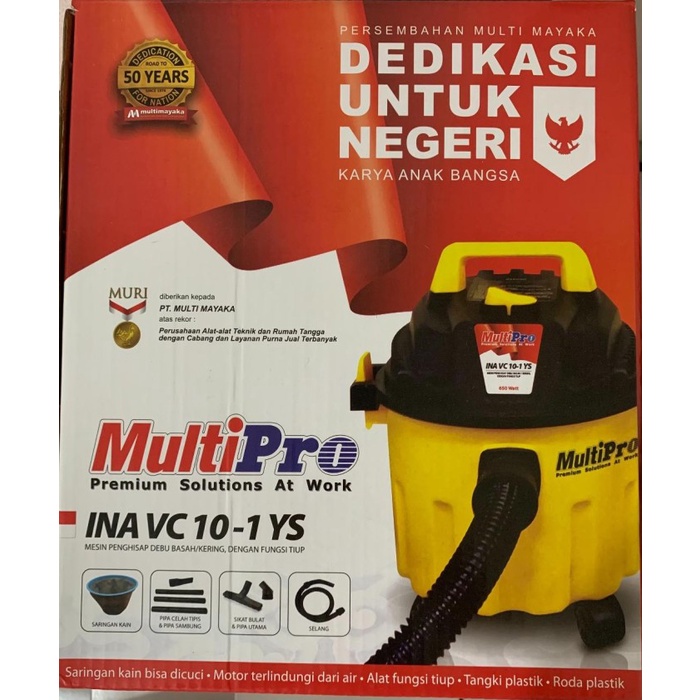 Jual VACUUM CLEANER MULTIPRO VACUM CLEANER PENYEDOT DEBU VAKUM VC 10 ...