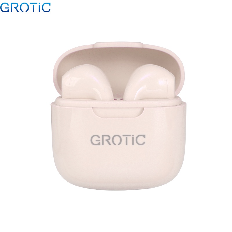 Jual GROTIC Headset Bluetooth TWS Macaron Earphone Wireless Stereo Bass ...