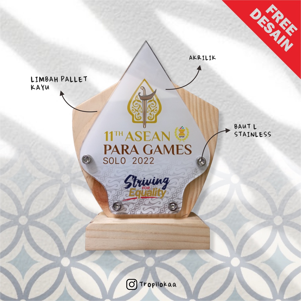 Jual PLAKAT VANDEL CENDRAMATA SOUVENIR WAYANG KAYU AKRILIK UNIK ...