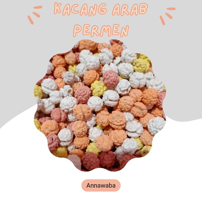 Jual kacang Arab permen| rasa gurih dan manis | kacang arab | Shopee ...