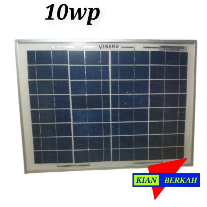 Jual solar panel surya solar cell module tenaga matahari VISERO 10WP ...