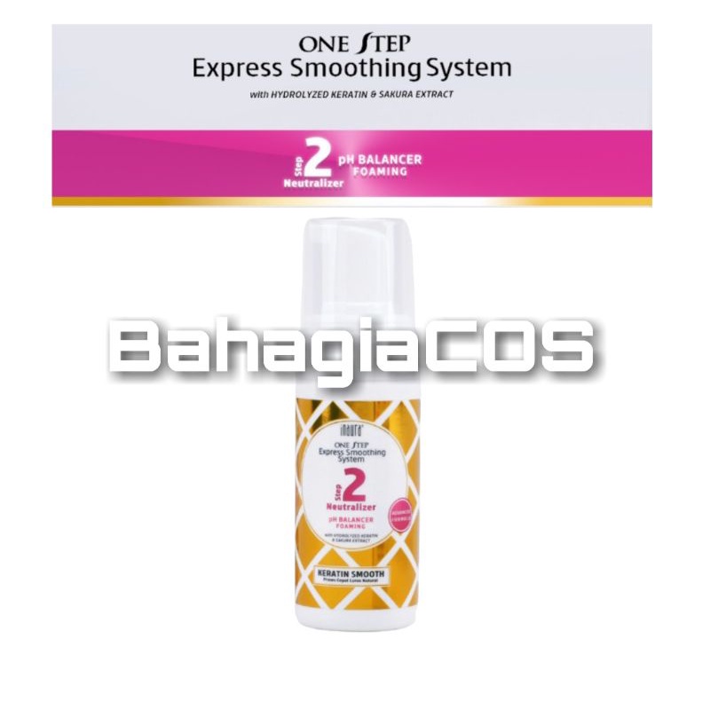 Jual INAURA One Step Smoothing Step2 Neutralizer PH BALANCER FOAMING ...