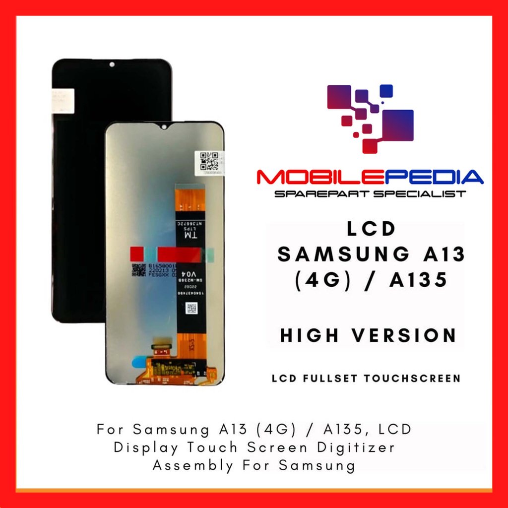 Jual LCD SAMSUNG A13 4G / A135 Original Fullset Touchscreen Garansi 1 Bulan | Shopee Indonesia