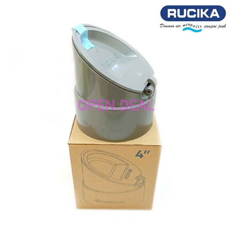 Jual BackFlow Valve 4" inch Pvc Rucika / Tutup Pipa Pembuangan Anti ...