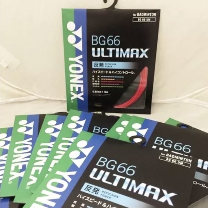 Jual Senar Badminton YONEX BG66 ULTIMAX JP JAPAN EDITION BG 66 ULTIMAX ...