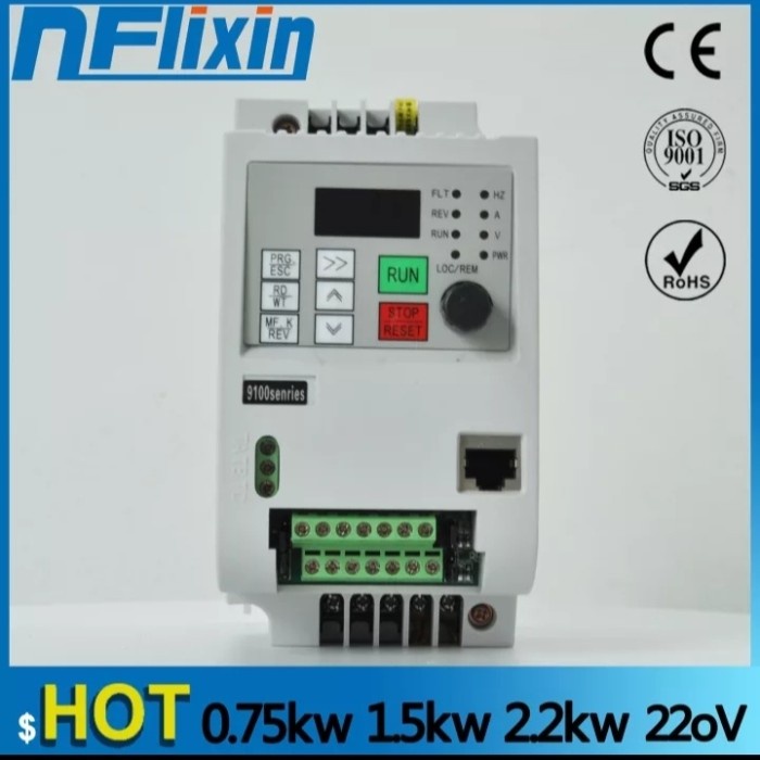 Jual Controller Vfd Inverter 2,2Kw Input 3Phase 380V 3Phase 380V ...