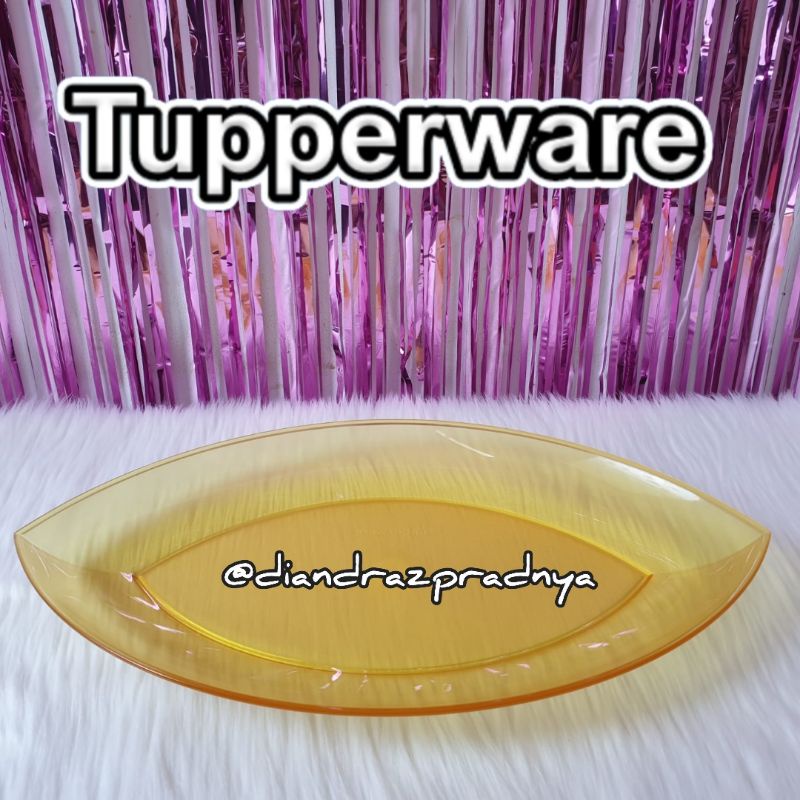 Jual Lotus Platter Tupperware Piring Saji Crystal | Shopee Indonesia