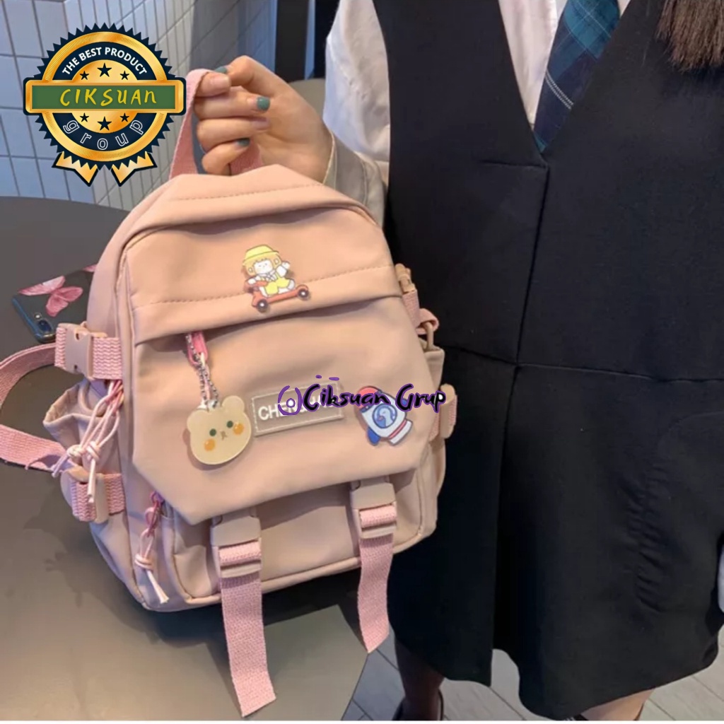 Jual TAS RANSEL FASHION Terlaris / BACKPACK casual Tas Kecil AESTHETIC ...