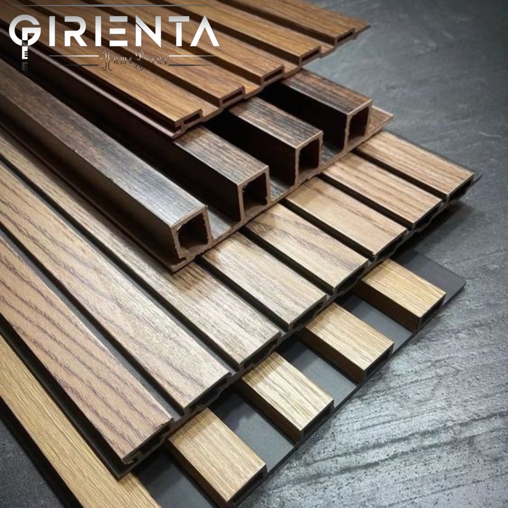 Jual WPC kisi-kisi Hiasan Dinding/AREA BANDUNG/Wall Panel WPC 2.95m x 16cm/Wall Panel PVC Kayu ...