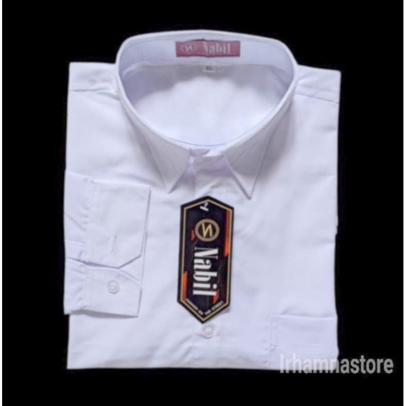 Jual Kemaja Putih Polos | Kemeja Formal | Kemeja Putih Polos Lengan ...
