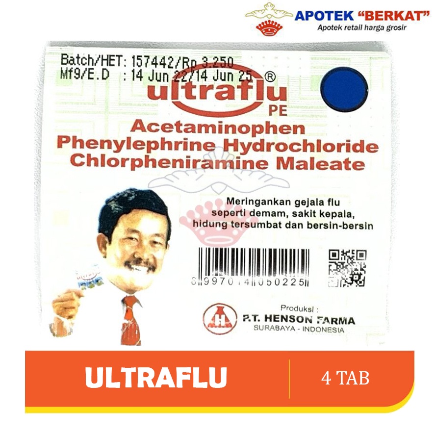 Jual ULTRAFLU PE Obat Flu Demam dan Sakit Kepala | Shopee Indonesia