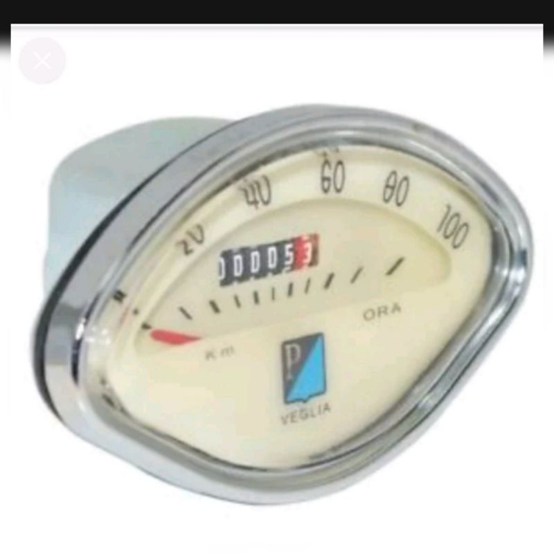 Jual Vespa Speedometer Veglia Untuk Vbb Vba 100kmh | Shopee Indonesia