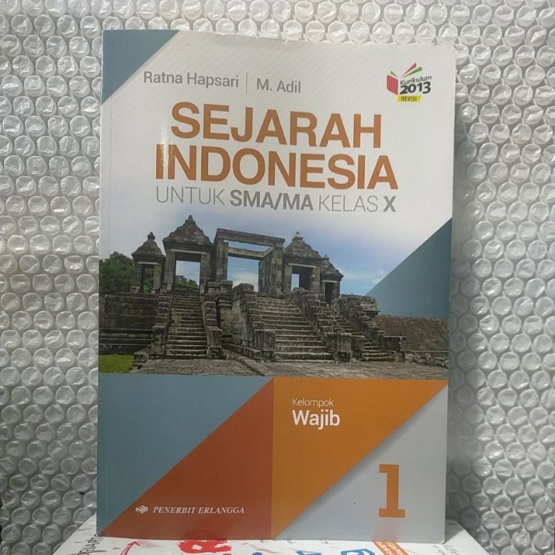 Jual BUKU PELAJARAN SMA / SEJARAH INDONESIA KELAS X WAJIB ORIGINAL ...