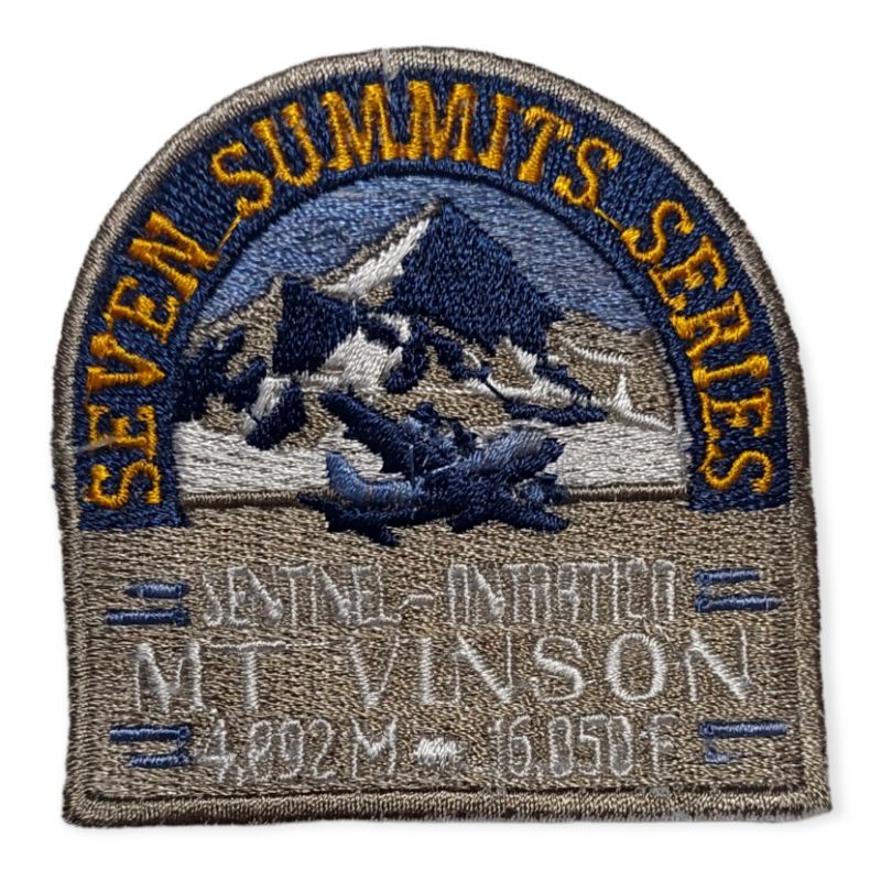 Jual emblem bordir patch gunung seven summit dunia everest elbrush ...
