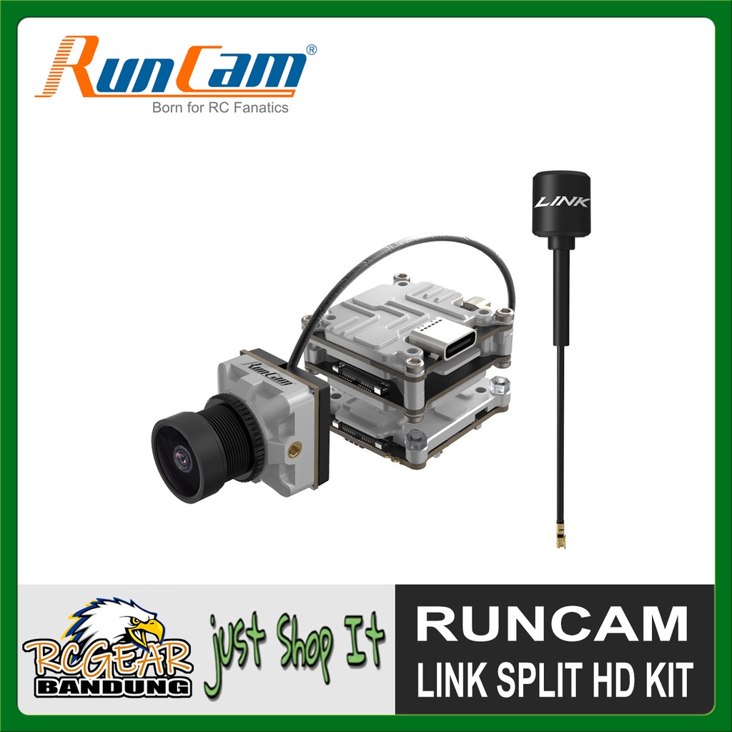 Jual RunCam Link Split HD Kit Digital FPV Camera 2.7K DVR DJI Goggles 2 ...