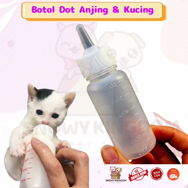 Jual dot kitten/dot kucing / botol susu kucing / botol anakan kucing ...