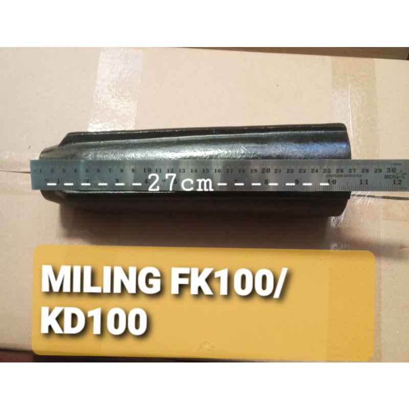 Jual MILING MESIN GILING PADI FK100/KD100 PANJANG 27CM BAHAN BESI BAJA ...
