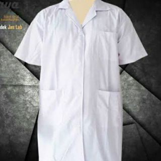 Jual Jas Lab Lengan Pendek / Jas Laboratorium / jas lab pendek / jas ...