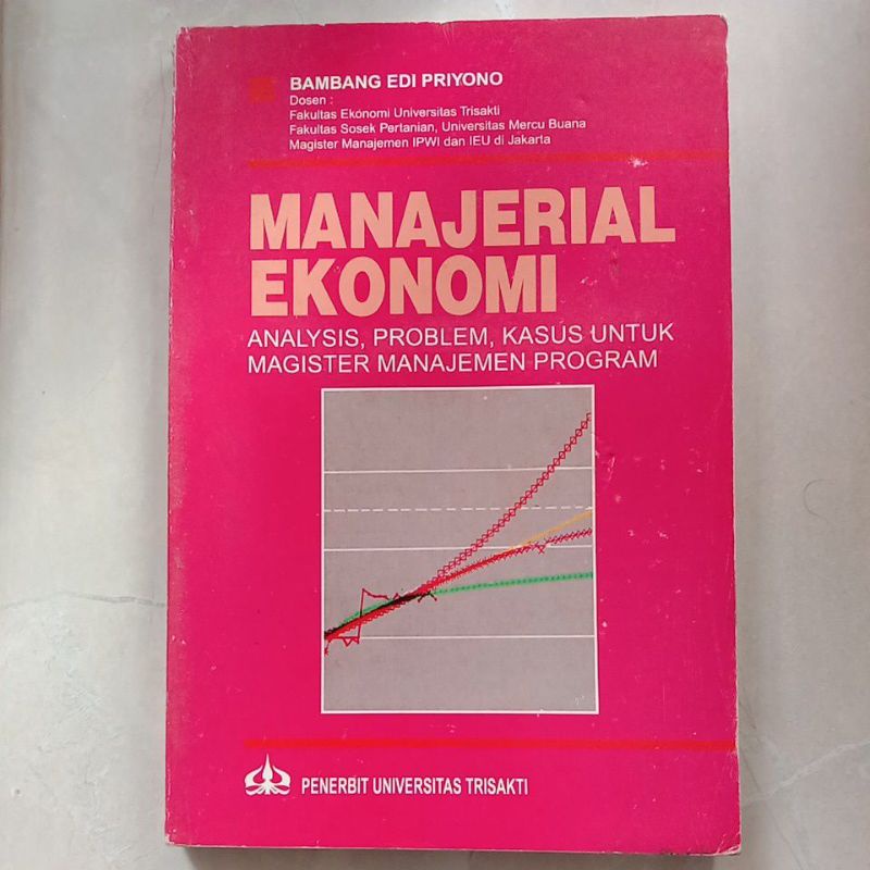 Jual Manajerial ekonomi - Analysis,Problem,Kasus untuk Magister ...