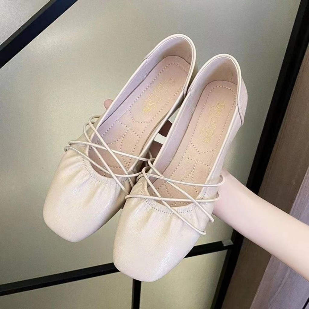 Jual LURAD Sepatu Wanita Sepatu Cewek BL306 Modis Sepatu Cantik Flat ...