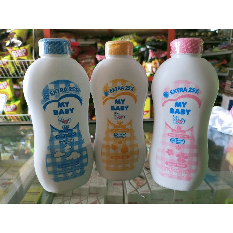 Jual bedak my baby / my baby powder 100gr (varian random) | Shopee ...