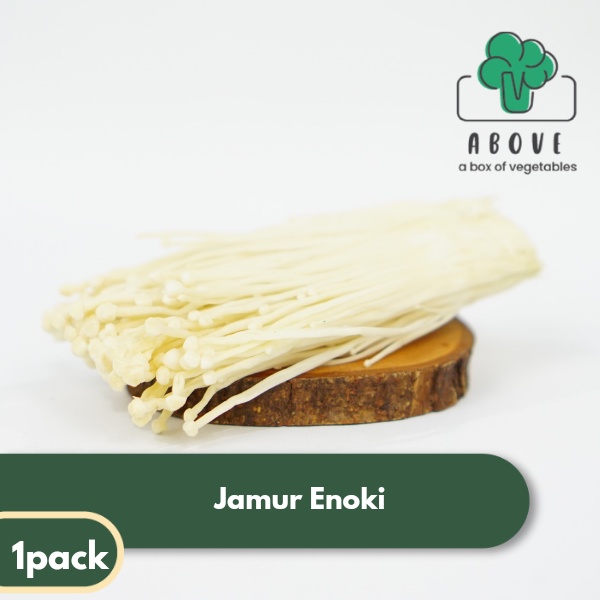 Jual Jamur Enoki [1pack] - Sayur ABOVE | Shopee Indonesia