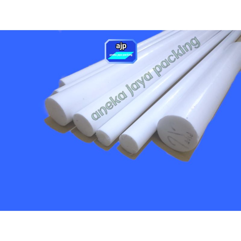 Jual teflon rod 70mm x 50cm as ptfe putih batangan | Shopee Indonesia
