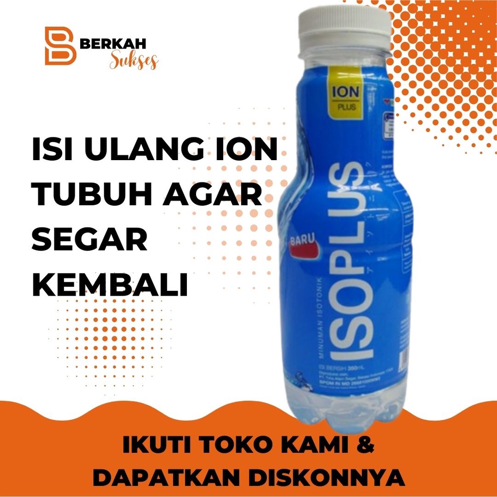 Jual Minuman Isotonik Isoplus 350ml Iso Plus Minuman | Shopee Indonesia