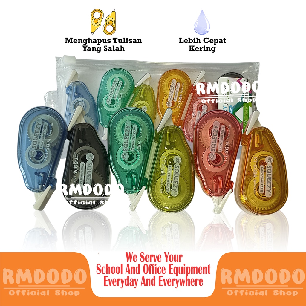 Jual Rmdodo - Correction Tape 24m Isi 6 / Cortape / Corection Tape ...