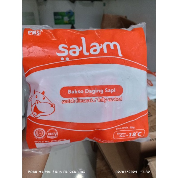 Jual SALAM Bakso Sapi 500g | Shopee Indonesia