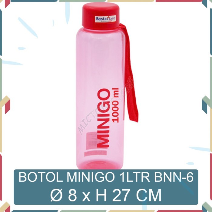 Jual MICTON Lion Star Basic Home Minigo Bottle 1000 ml Botol Minum BNN-6 4 | Shopee Indonesia