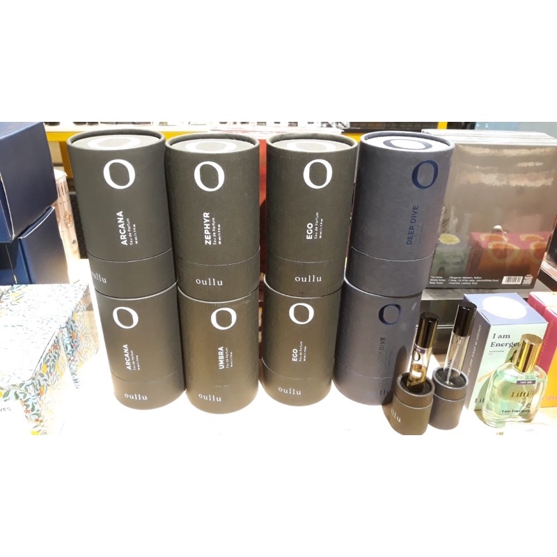 Jual OULLU Pewangi badan ego aether Umbra Zephyr Arcana Mini travel ...
