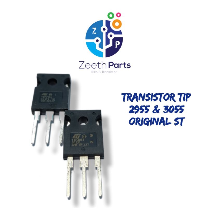 Jual TRANSISTOR TR TIP3055 TIP2955 ORIGINAL TIP 3055 TIP 2955 | Shopee ...