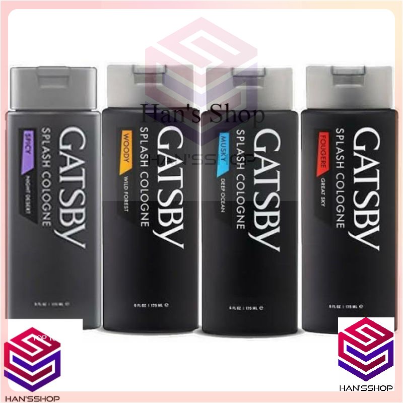 Jual ASLI Gatsby Splash Cologne 175 Ml / Gatsby Parfum Cowok Murah ...