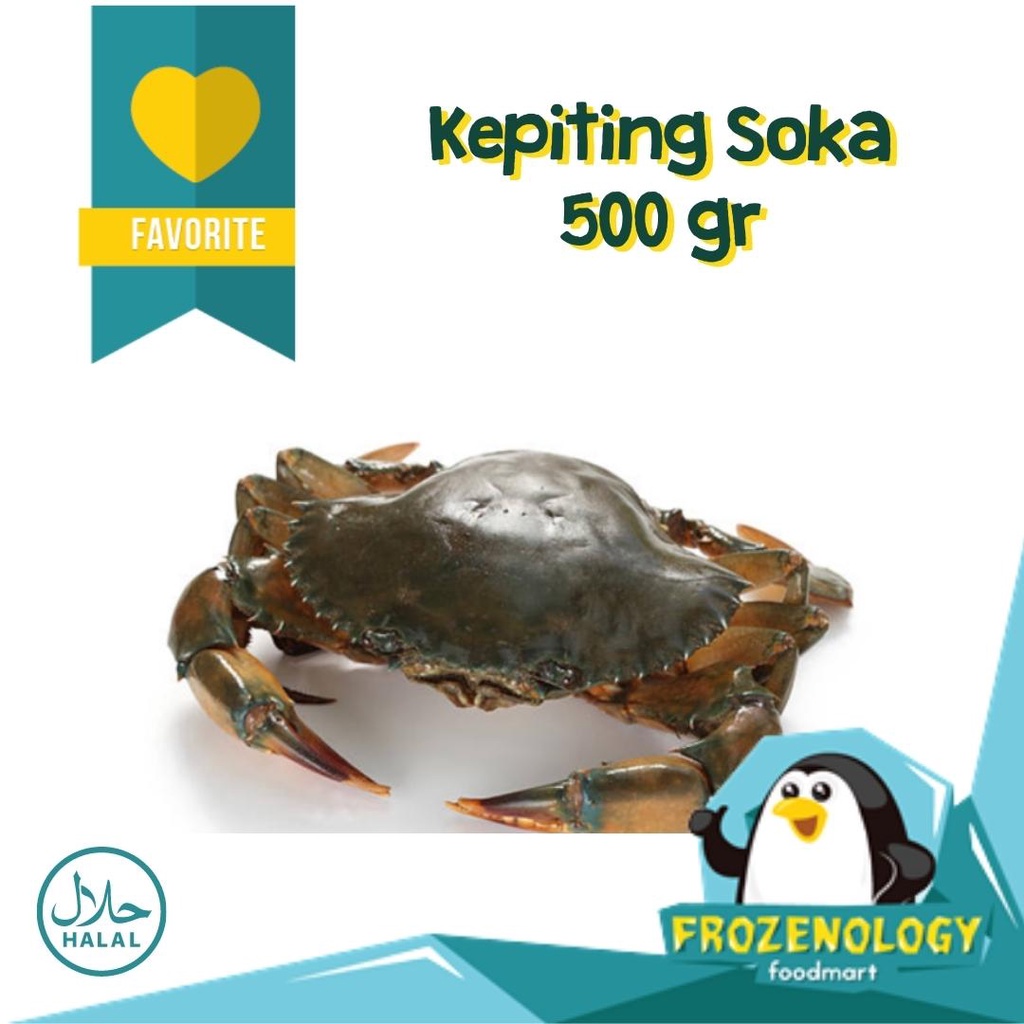 Jual Kepiting Soka Frozen 500 gr Kepiting Soka Cangkang Lunak | Shopee ...