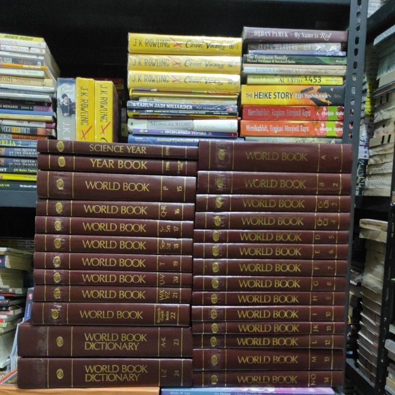 Jual BUKU ORIGINAL THE WORLD BOOK VOLUME 1-24 + YEAR BOOK + SCIENCE ...
