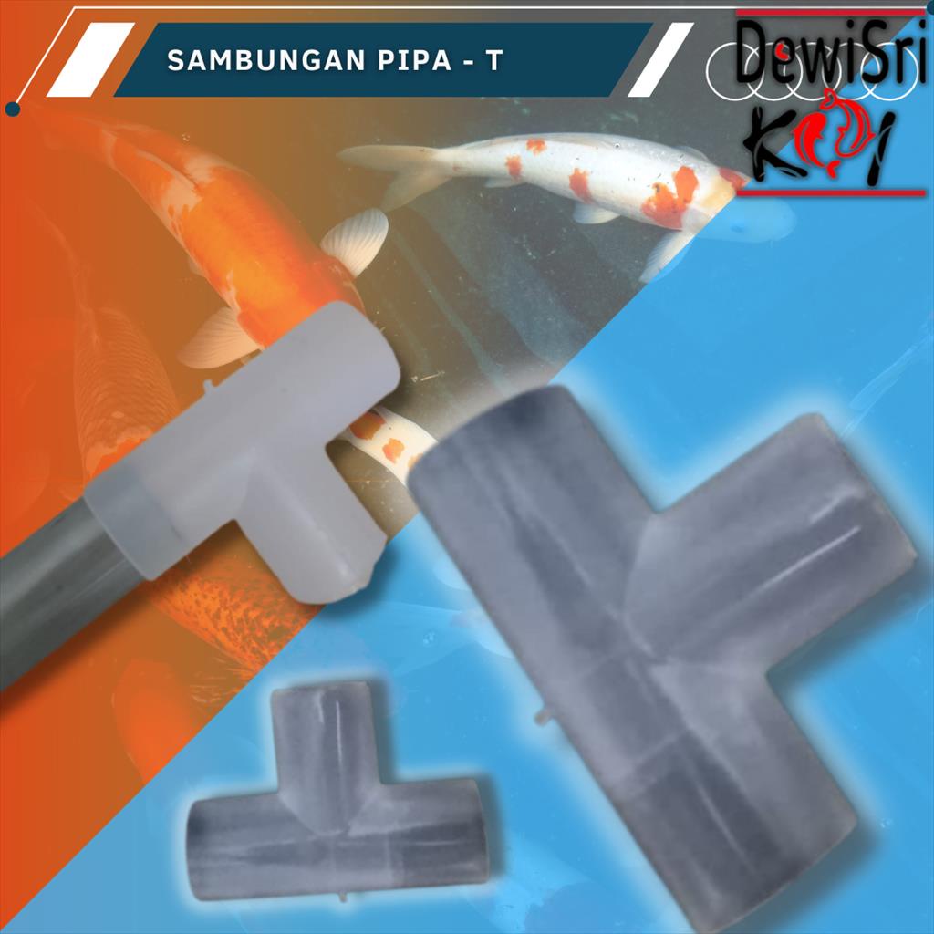 Jual Sambungan Pembagi T Pipa Aquarium Aquascape Letter/Keni KNEE T ...