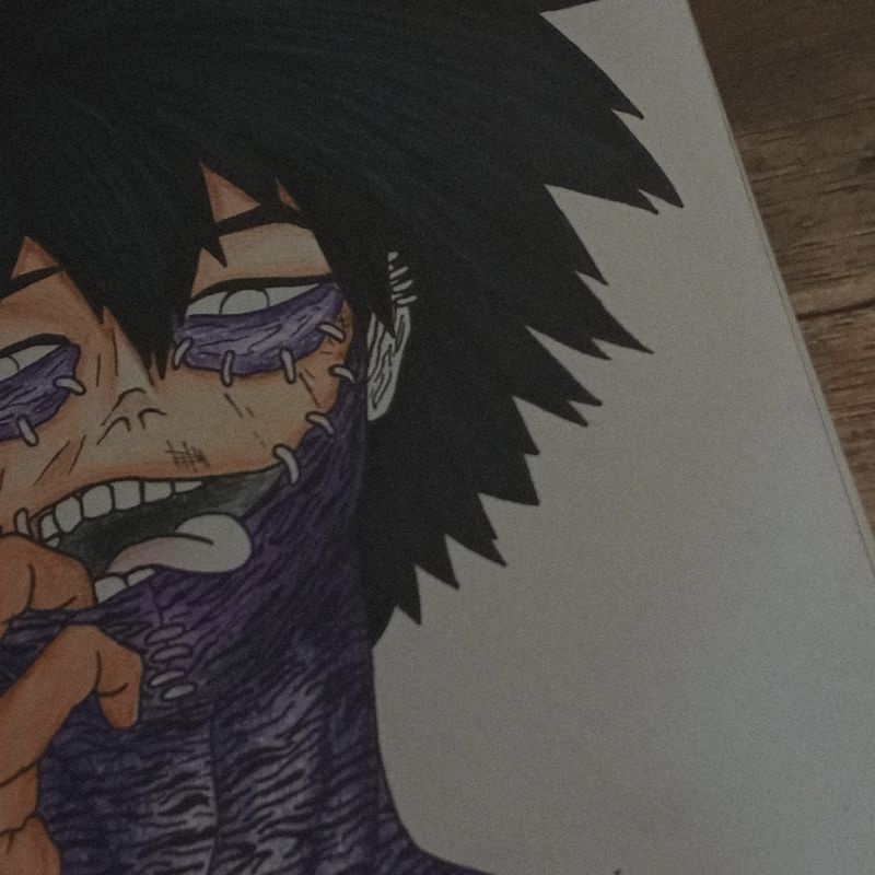 Jual gambar dabi,manual art,ukuran a4, | Shopee Indonesia