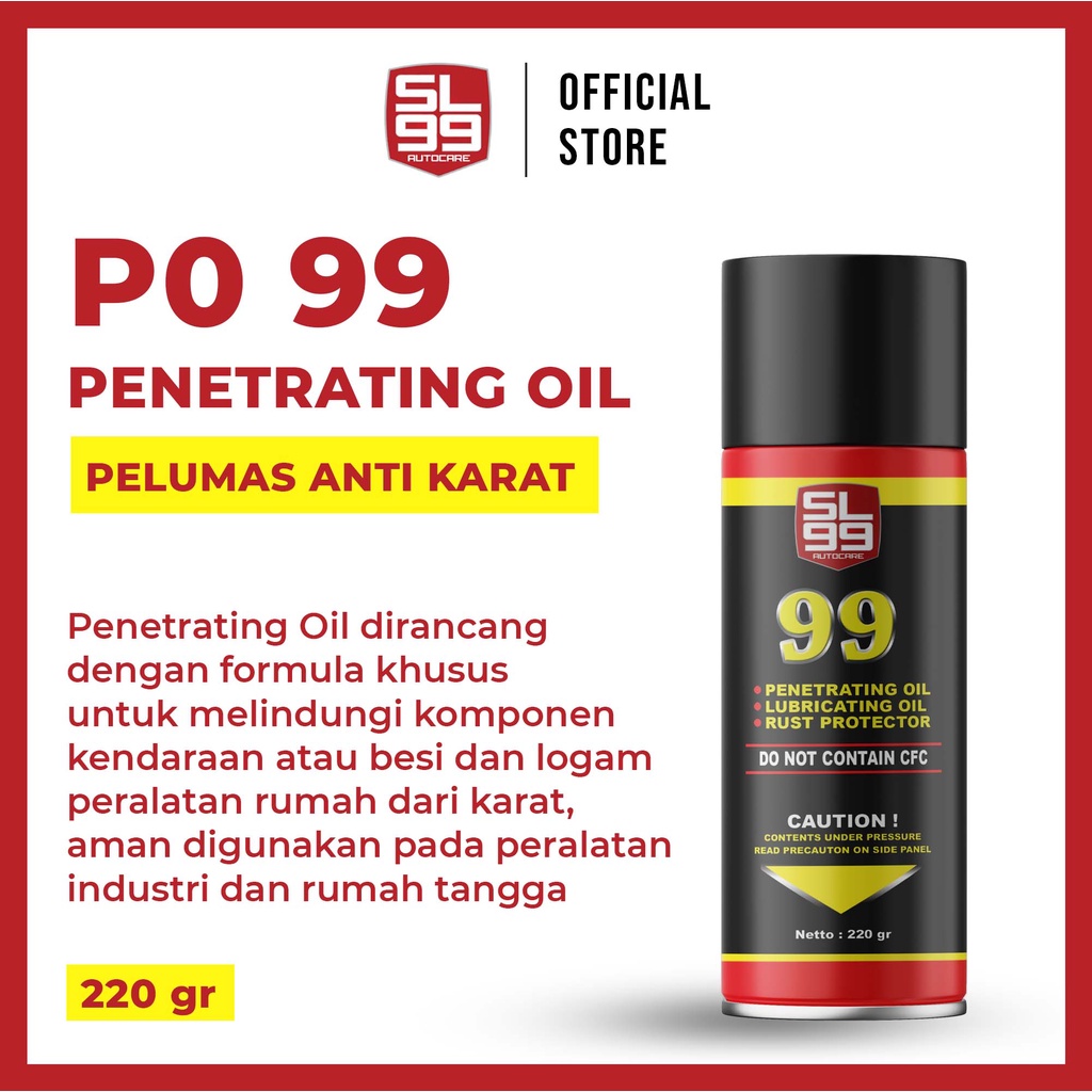 Jual SL99 Cairan Pelumas Serbaguna Pembersih Karat Anti Karat ...