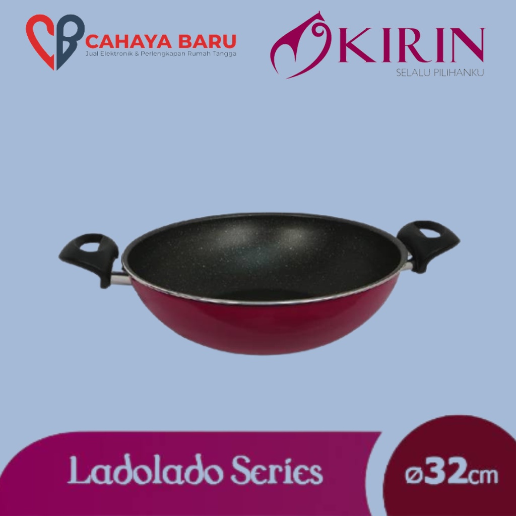 Jual KIRIN WOK LADOLADO 32CM | Shopee Indonesia