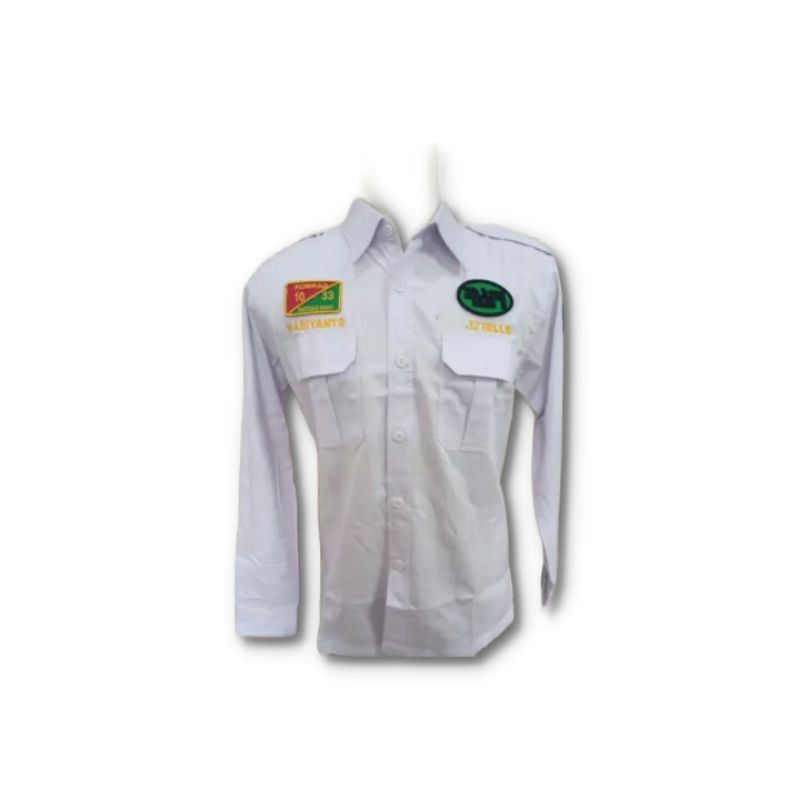 Jual SERAGAM RAPI/KEMEJA RAPI/KEMEJA BORDIR CUSTOM | Shopee Indonesia