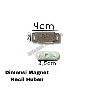Jual Magnet Kecil untuk Pintu Lemari merk Albion Huben | Shopee Indonesia