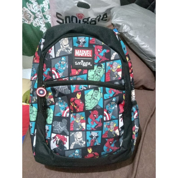 Jual Backpack Marvel smiggle ready | Shopee Indonesia
