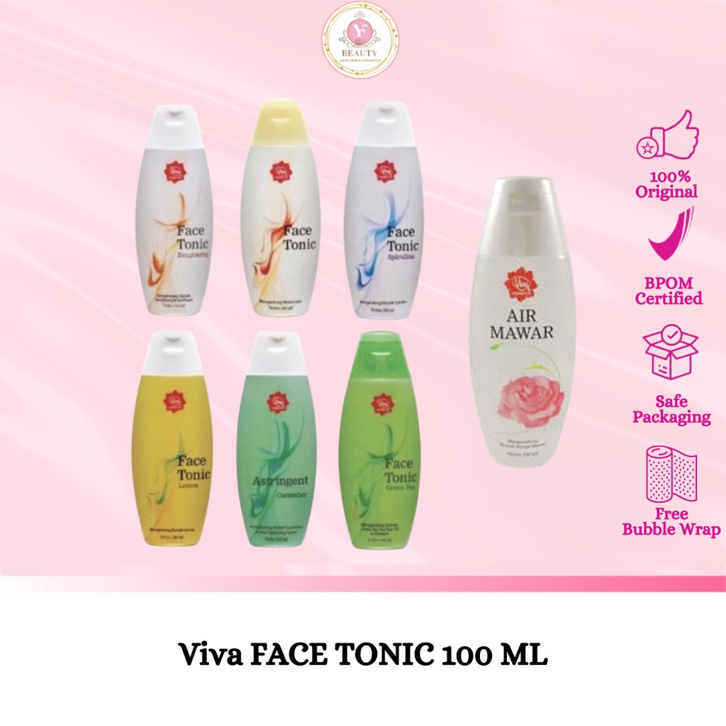 Jual YF BEAUTY VIVA FACE TONIC 100 ML | Shopee Indonesia
